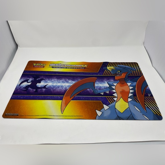 Pokemon | Other | Pokemon Mega Garchomp Ex Premium Collection Playing ...